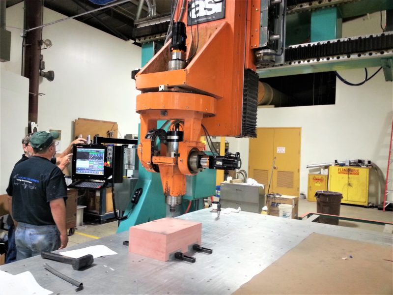 CASI 5 AXIS GANTRY ROUTER - MachMotion