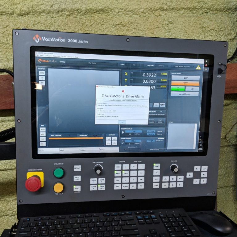 SHIZUOKA CNC KNEE MILL RETROFIT - MachMotion