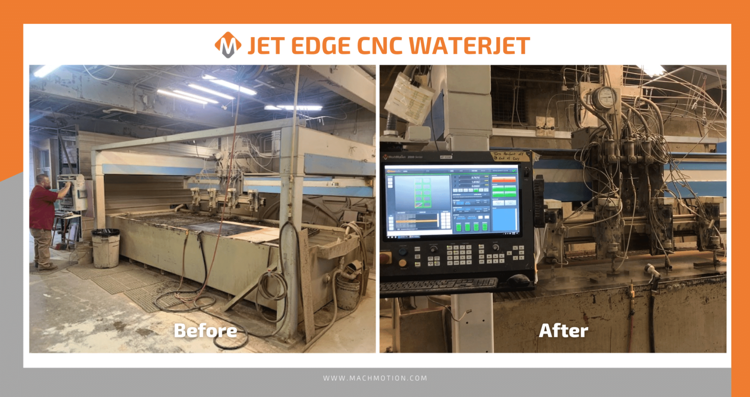 Customer Story: Jet Edge Waterjet Self-Install Controller Upgrade ...
